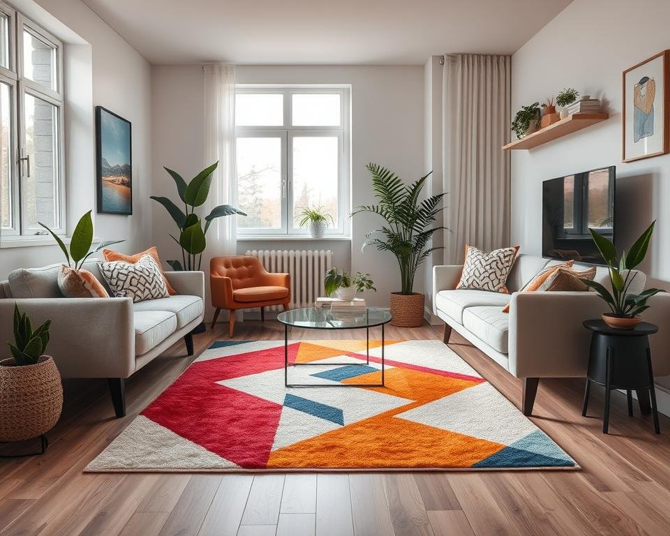 10 Tapetes Modernos que Transformam Ambientes Pequenos